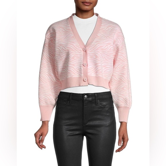 BCBG | Sweaters | Bcbg Zebra Print Cardigan | Poshmark